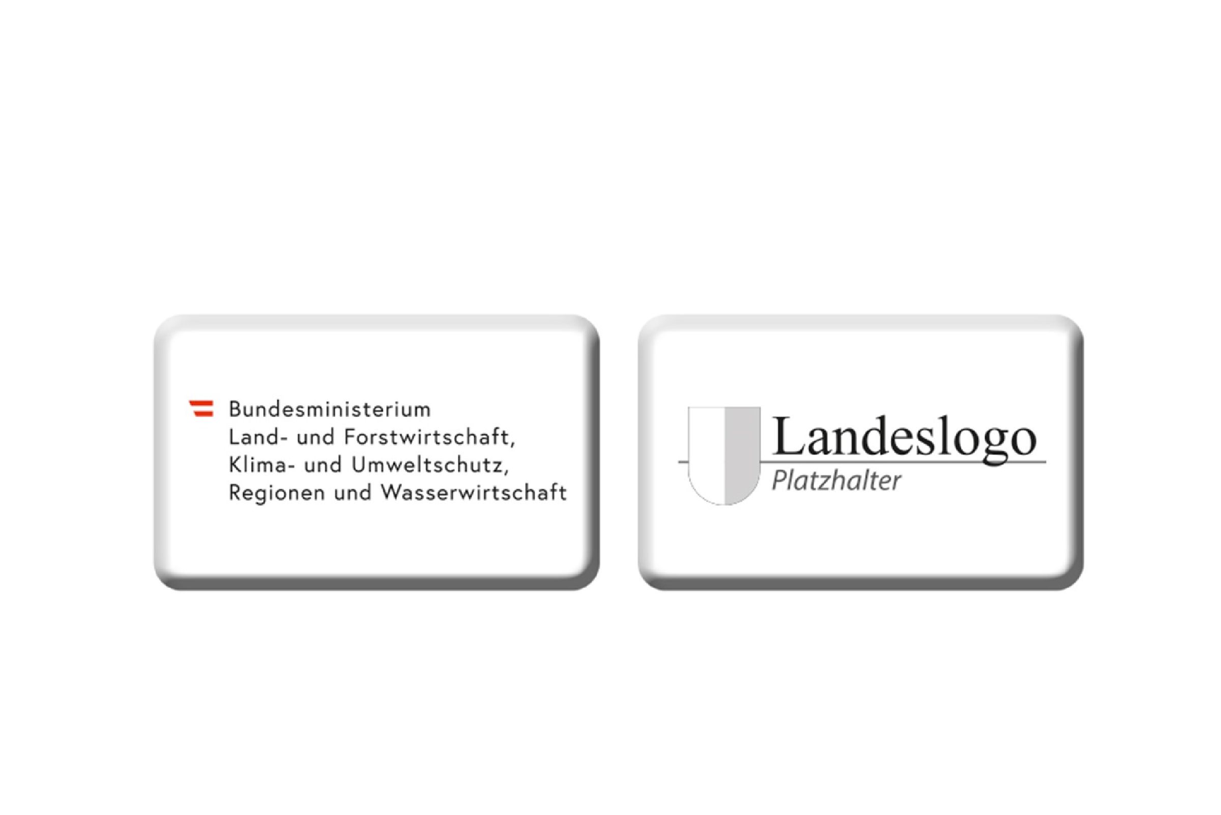Logo "Mit Unterstützung von Bund und Land" - Bundesministerium für Land ...